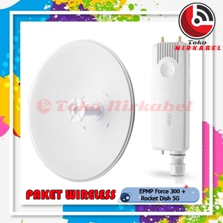 Jual Cambium Networks ePMP Force 300 + UBNT Rocket Dish 5G 30dbi LW ...