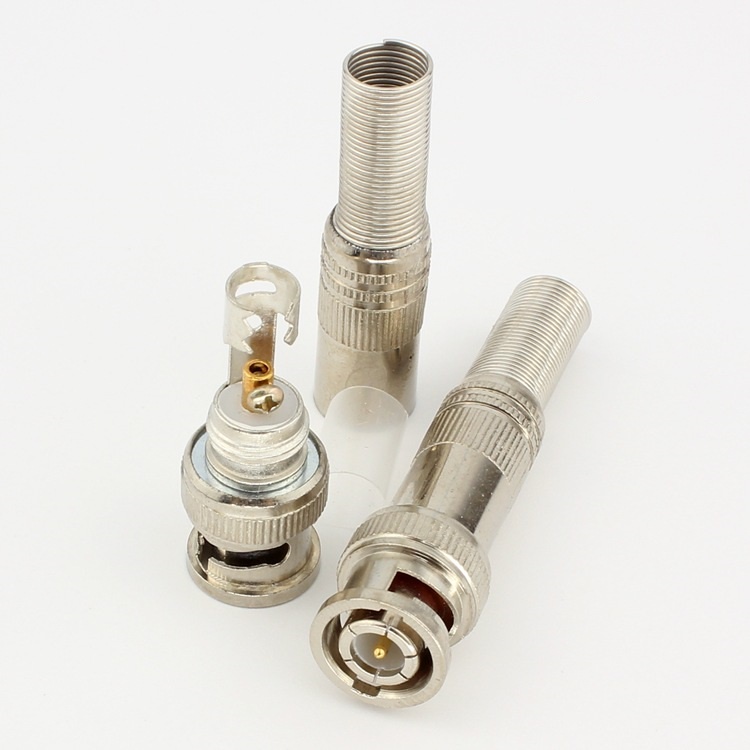 Jual KONEKTOR / CONNECTOR BNC MALE MODEL BAUT KABEL COAXIAL RG59 / RG6 | Shopee Indonesia