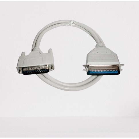 Jual Kabel Printer Paralel LPT 25 Pin Male Female Putih 1.5 M | Shopee ...