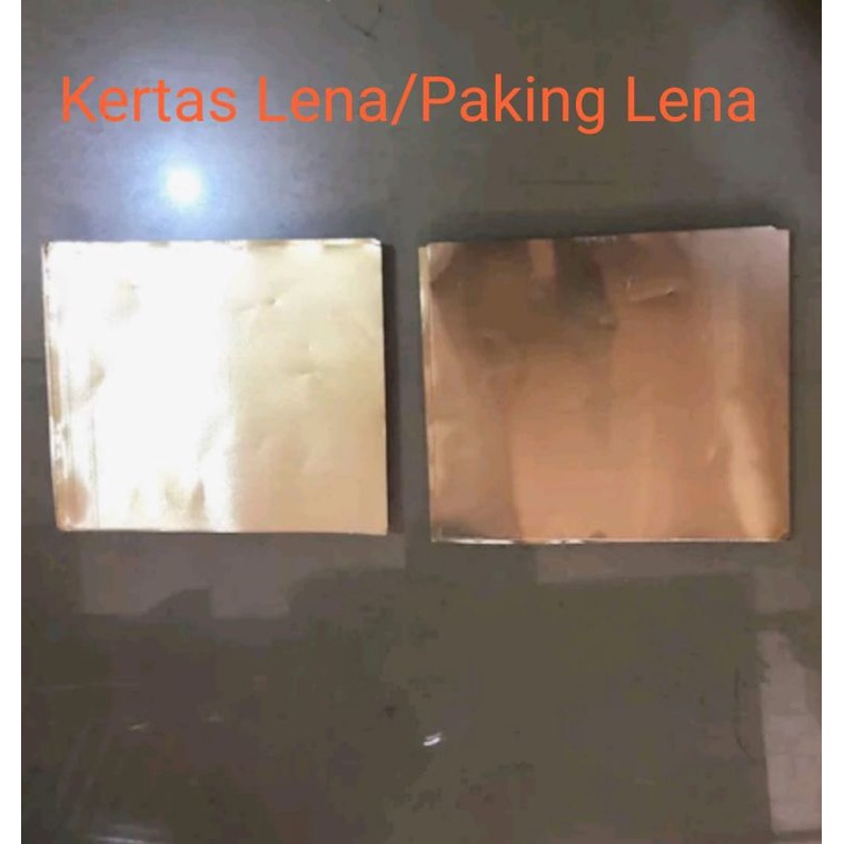 Jual Paking/Kertas Lena Shim Brass isi 5 Lembar (1Set) | Shopee Indonesia