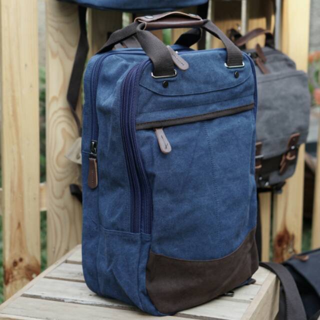 Tas Ransel Backpack Totebag Original Legacy 2D Bag Blue | Shopee Indonesia
