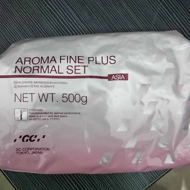 Jual Alginat Aroma Fine Plus Normal Set GC 500 gram Bahan cetak ...