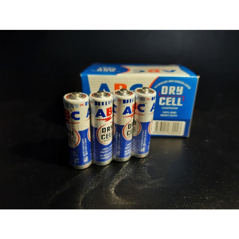 Jual (4pcs) Batu Baterai abc AA Murah - Batre jam remot mainan grosir ...
