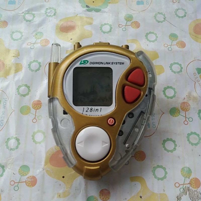 Jual Digivice Digimon Link System D-3 ver. 8 Gold Transparent | Shopee ...