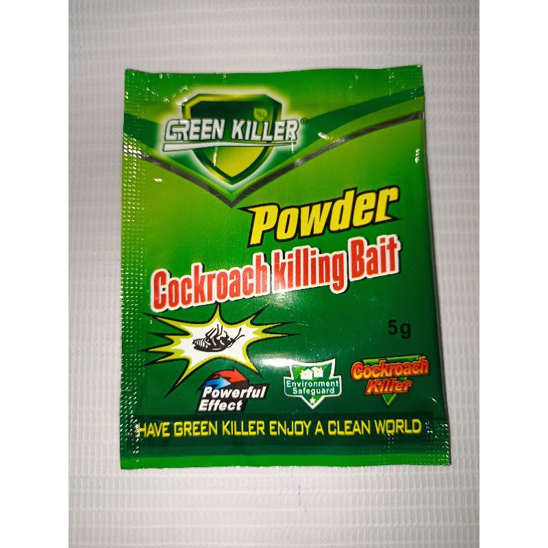 Jual RACUN PEMBASMI KECOA 5g POWDER COCKROACH KILLING BAIT | Shopee ...