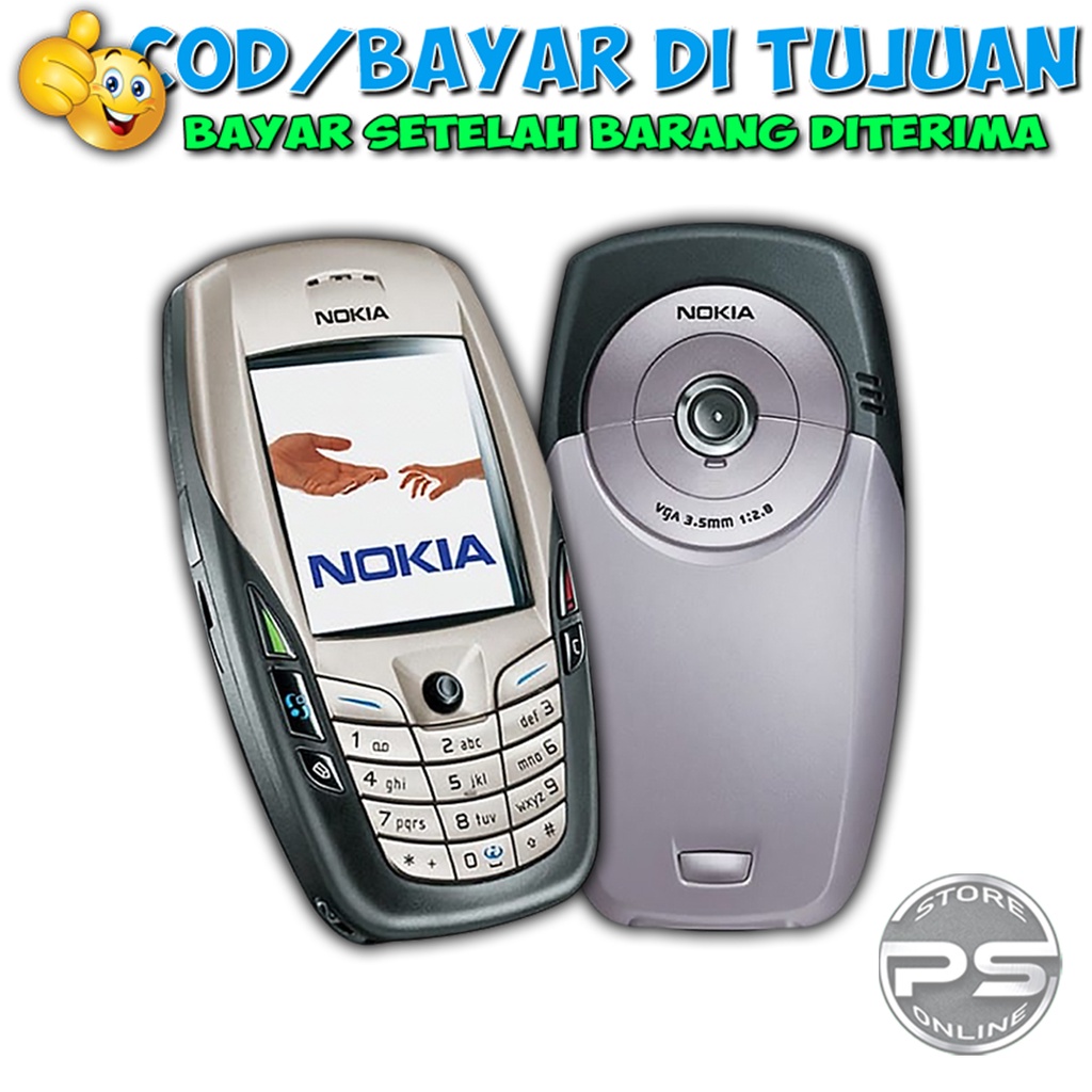 Jual HP Nokia 6600 - HP bentuk unik - Aplikasinya lengkap | Shopee ...