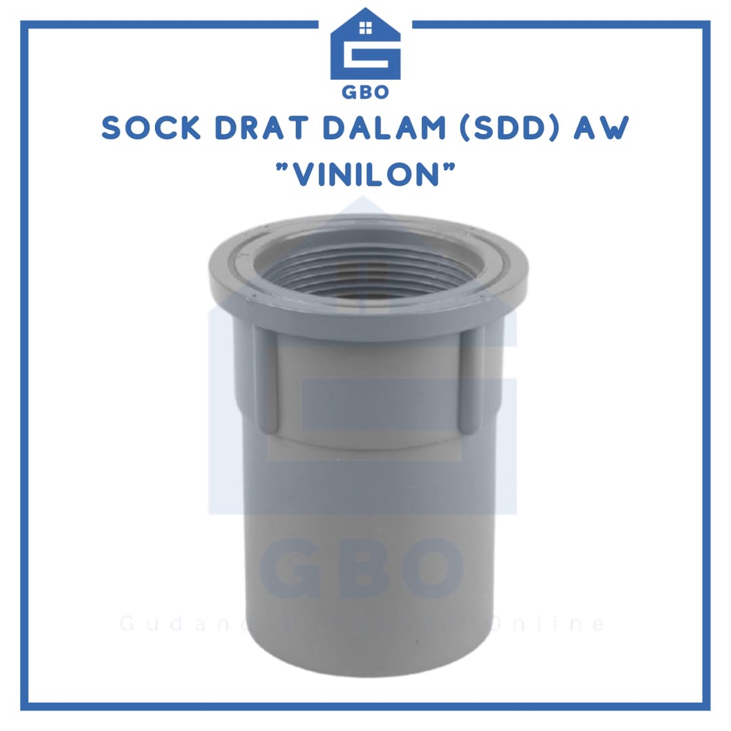 Jual VINILON - FAUCET SOCKET AW 3/4" x 1" / SOK DRAT DALAM (SDD ...