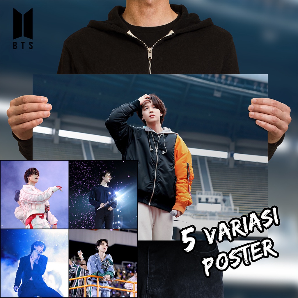 Jual Poster BTS JIMIN - PTD ON STAGE SEOUL Photo Sketch Size A3+ Ultra ...