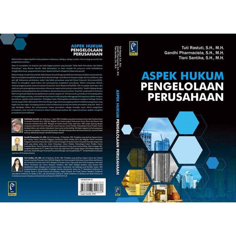 Jual Aspek Hukum Pengelolaan Perusahaan - Tuti Rastuti - RF | Shopee Indonesia