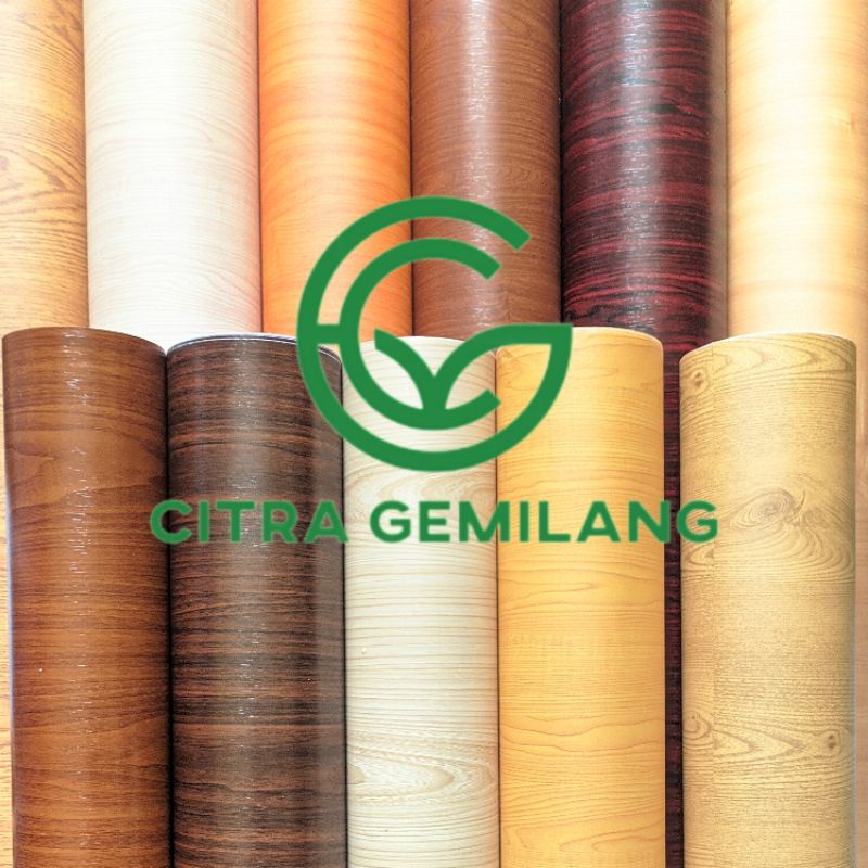 Jual Stiker / Sticker Motif Kayu - Dengan Serat - Lebar 120cm (120cm x ...