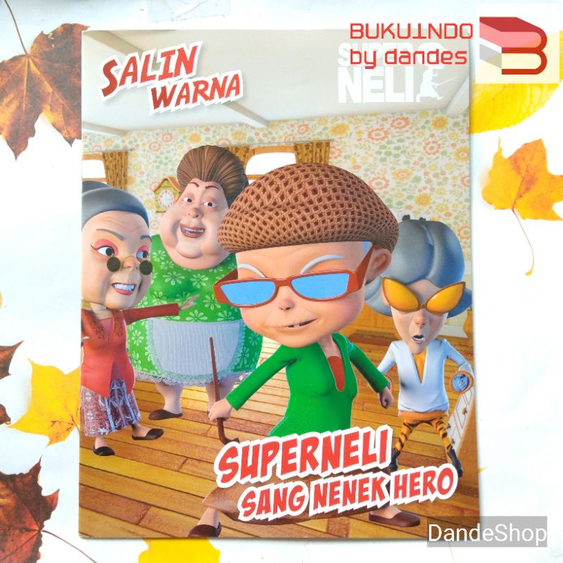 Jual Super Neli Sang Nenek Hero - Buku Anak Salin Warna (ELEX KIDS ...