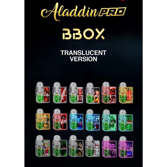 Jual POD ALADDIN BOX KIT TRANSCULENT VERSION | Shopee Indonesia