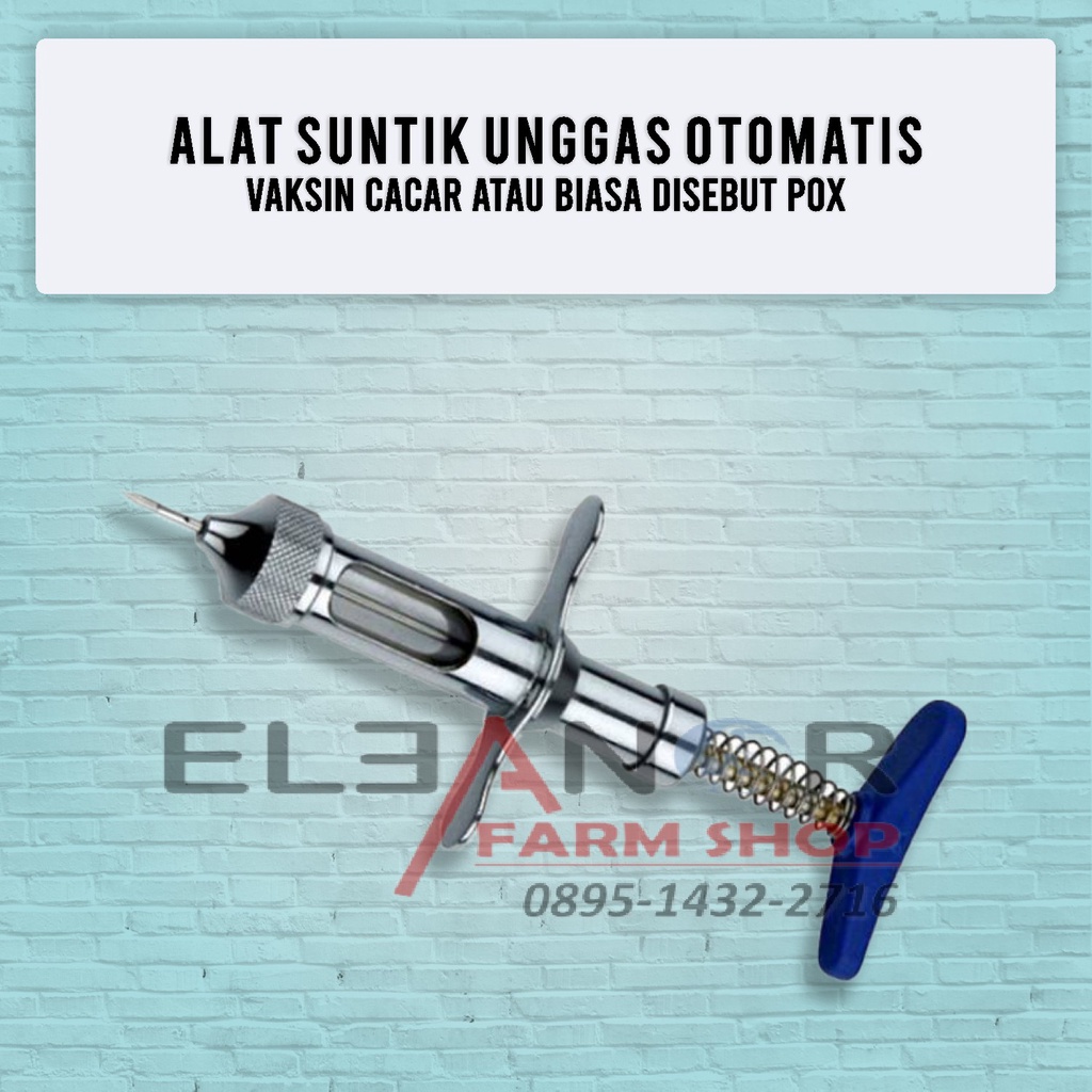 Jual Alat Suntik Vaksin Pox Cacar Ayam Pox Vaksinator Tusuk Sayap ...