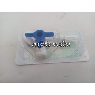 Jual Triway Tri Way StopCock Bivalve Romsons GS-3040 Pengatur Infus ...