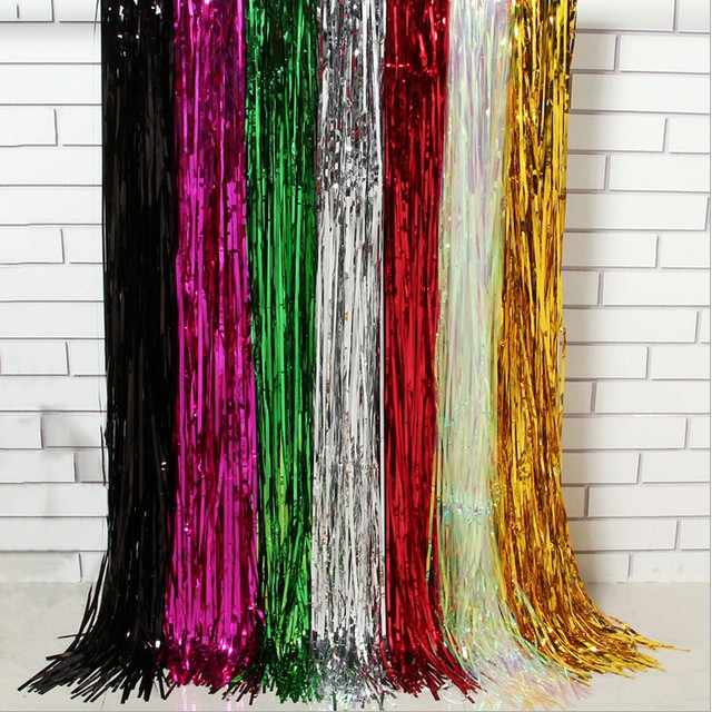 Backdrop Foil Glitter / Tirai Foil Glitter / Tirai Rumbai Glitter ...