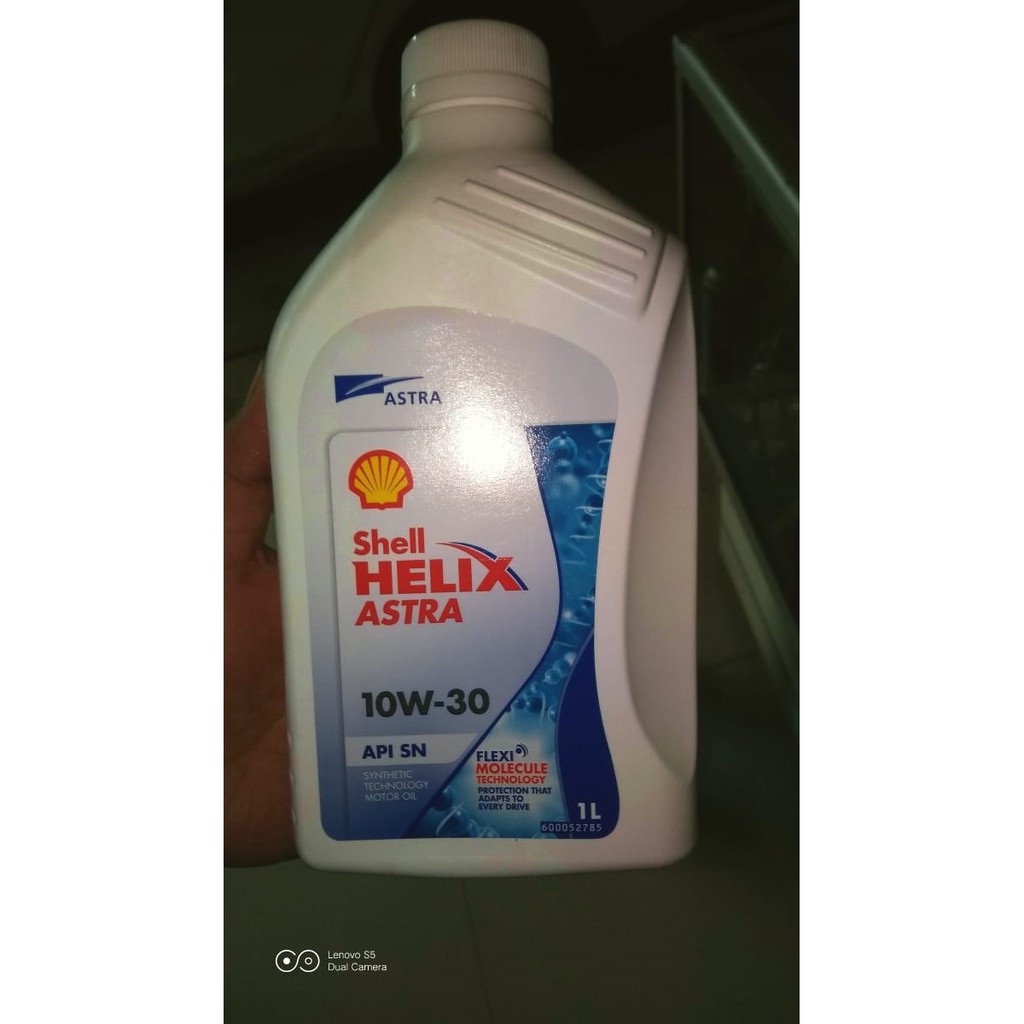 Jual Shell Helix Astra 10W-30 API SN 1 Liter OIL / OLI Mobil | Shopee ...