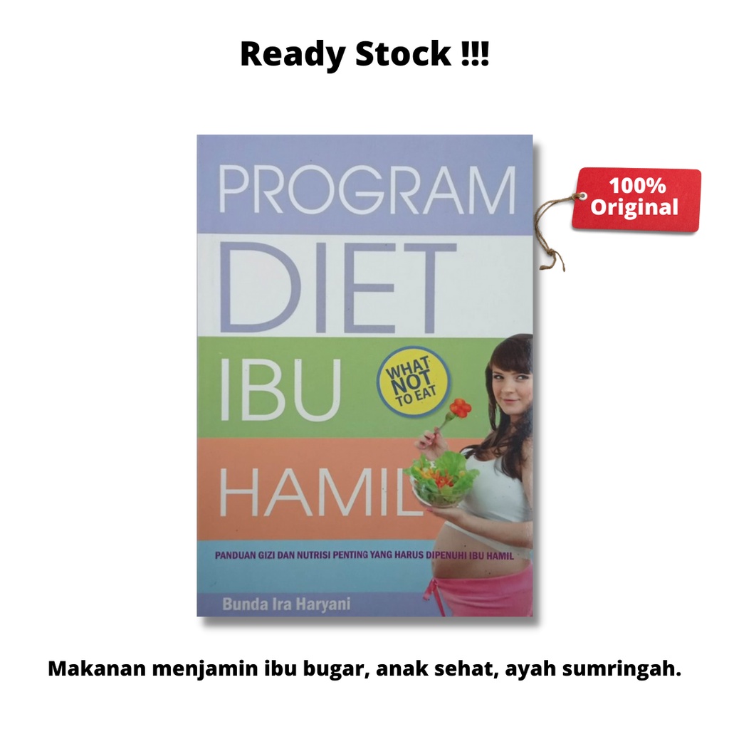 Jual Buku Program Diet Ibu Hamil - Bunda Ira Haryani | Shopee Indonesia