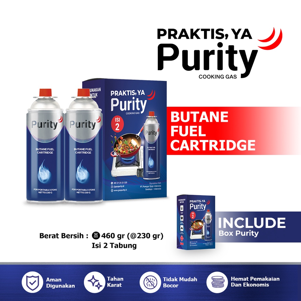 Produk Gas Purity Official | Shopee Indonesia