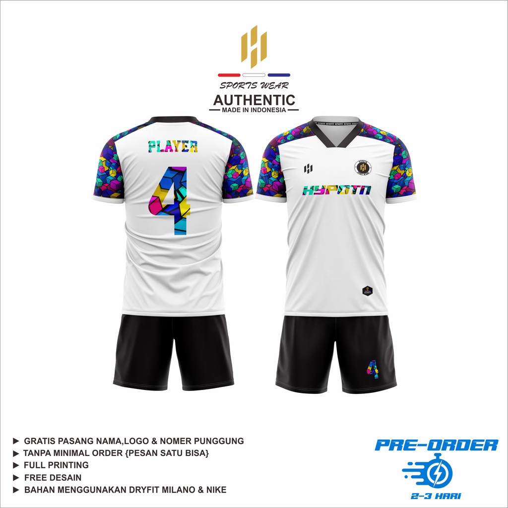Jual JERSEY FUTSAL CUSTOM FULL PRINTING (PESAN SATU BISA) Indonesia|Shopee Indonesia