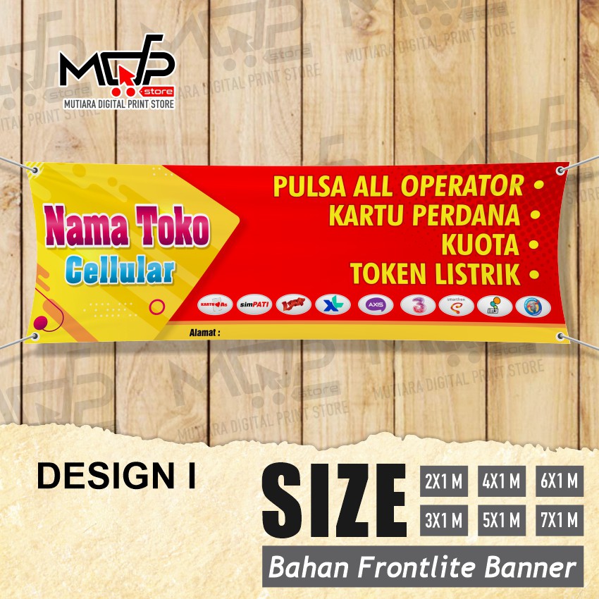 Jual SPANDUK TOKO 4X1 BANNER WARUNG INSTANSI PERUSAHAAN CUSTOM ...