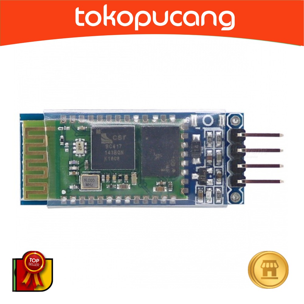 Jual Hc06 Bluetooth Module Wireless Serial Hc 06 Arduino Raspberry 4pin