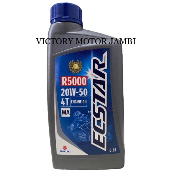Jual OLI MESIN SGO ECSTAR R5000 4T 20W-50 0,8L SUZUKI OIL | Shopee ...