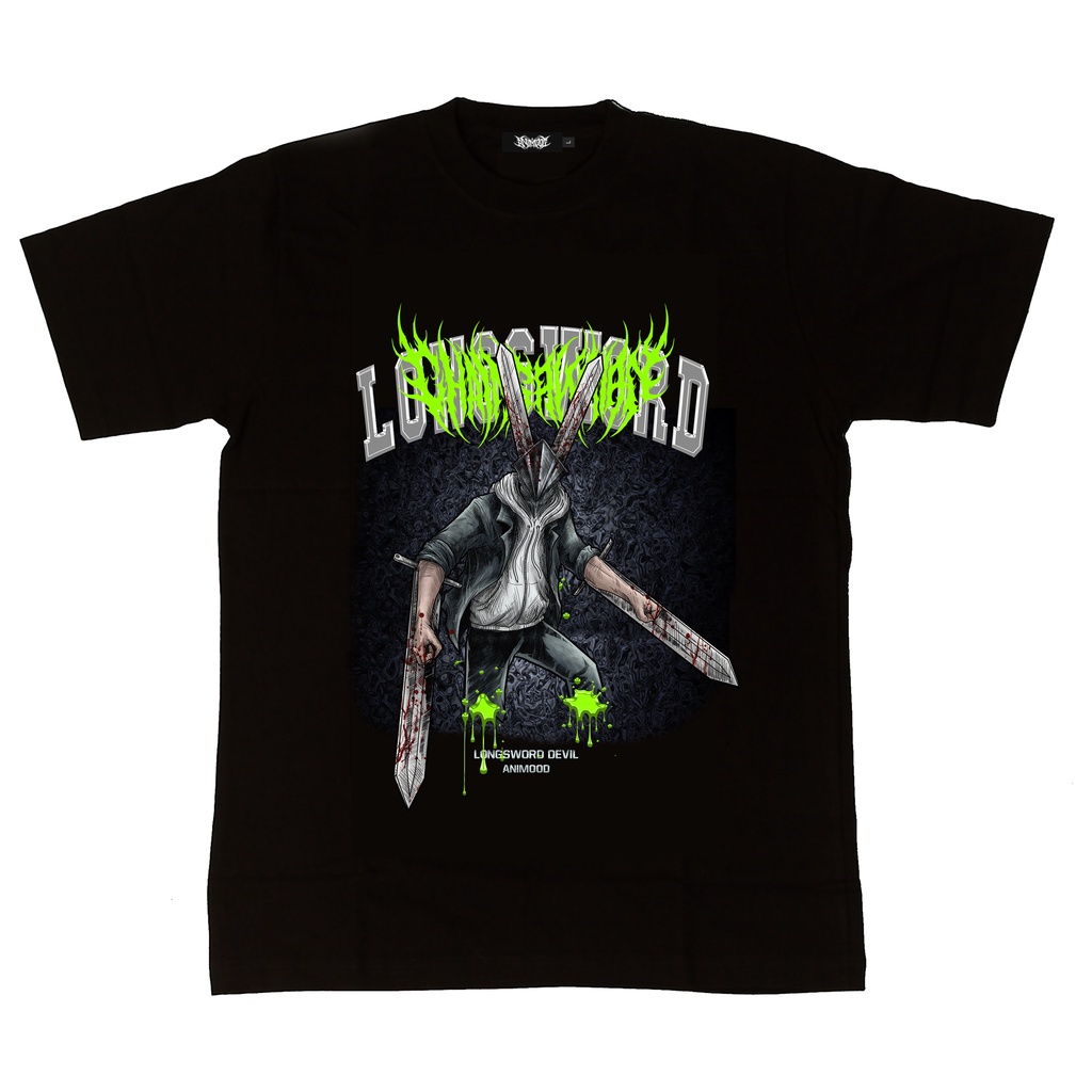 Jual Animood - Tshirt Longsword Devil Hybrid Chainsaw Man Collection ...