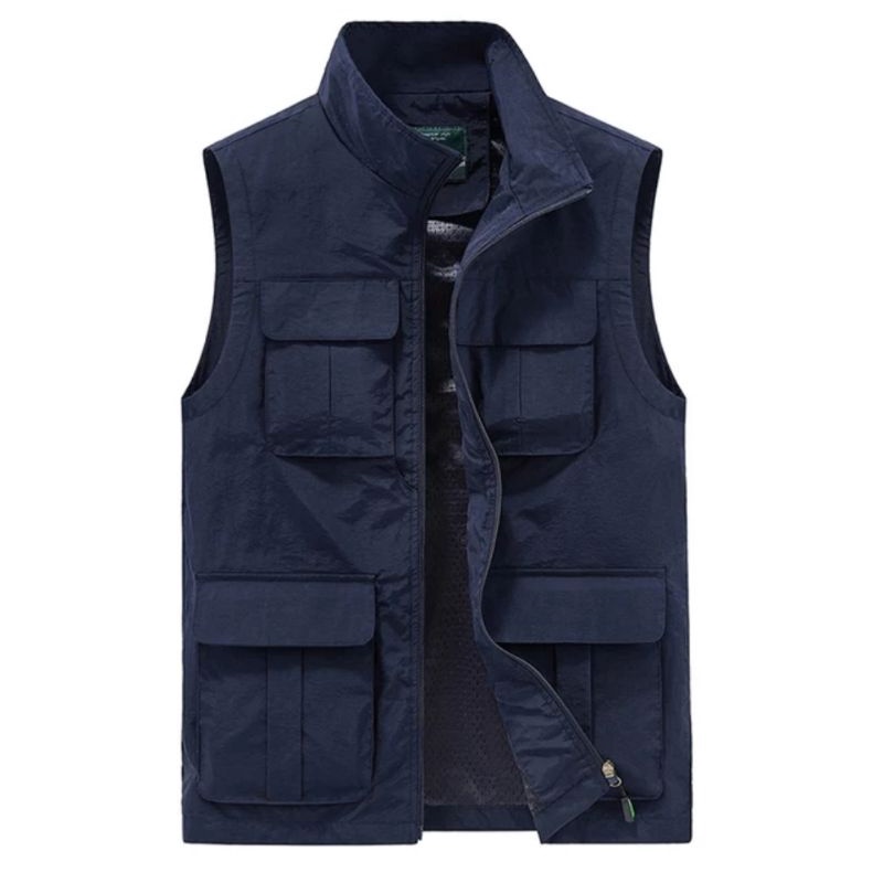 Jual Rompi pria/Rompi cargo/Rompi motor/Rompi kantor/Vest pria | Shopee ...