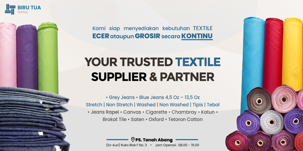 Produk Biru Tua Textile | Shopee Indonesia