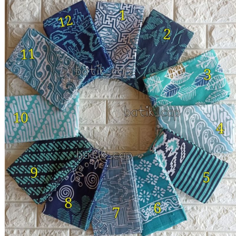 Jual Kain Batik Tosca Putih Tosca Hitam Kain Batik Cap Halus Tosca ...