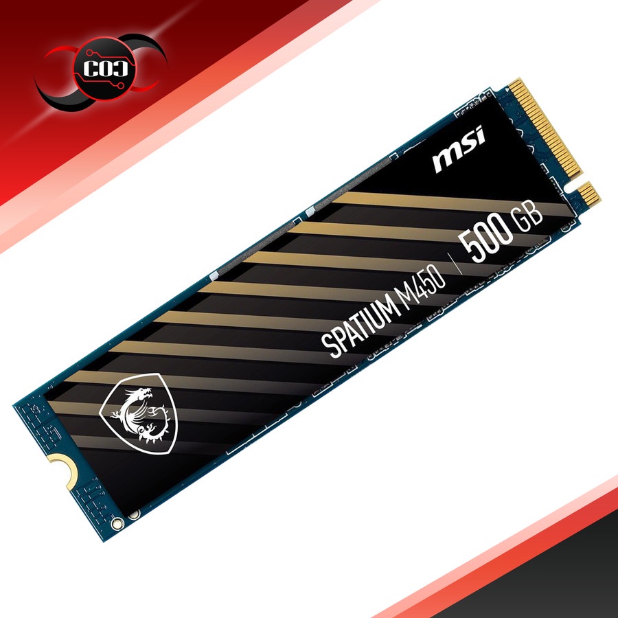 Jual MSI Spatium M450 M.2 NVMe PCIe Gen4 x4 500GB | Shopee Indonesia