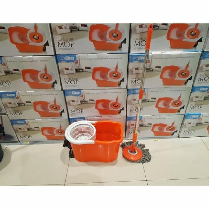 Jual Proclean Alat Pel Berputar 3 In 1 - Orange barang ada terus ...