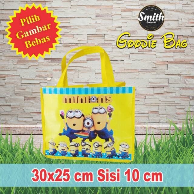 Jual Tas ulang tahun / tas ultah / tas souvernir goodie bag ( uk ...