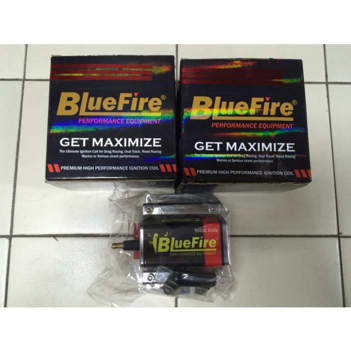 Jual COIL RACING BLUE FIRE 90.000 VOLT | Shopee Indonesia