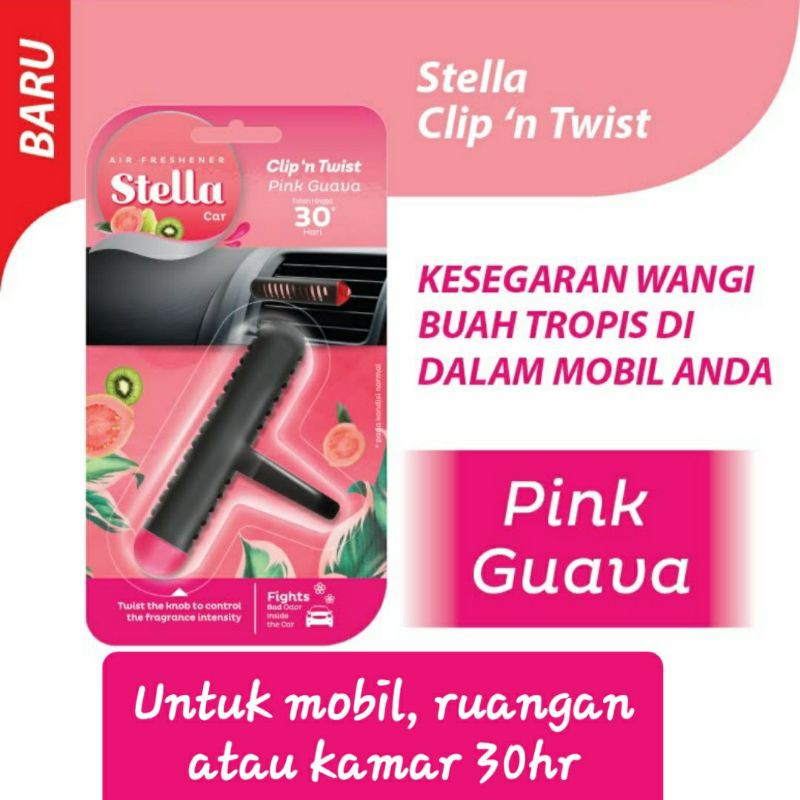 Jual STELLA clip n twist pink guava 30hr | Shopee Indonesia