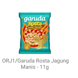 Jual Garuda Rosta Kacang Panggang 11 gram (1 pack isi 20 pcs) | Shopee ...