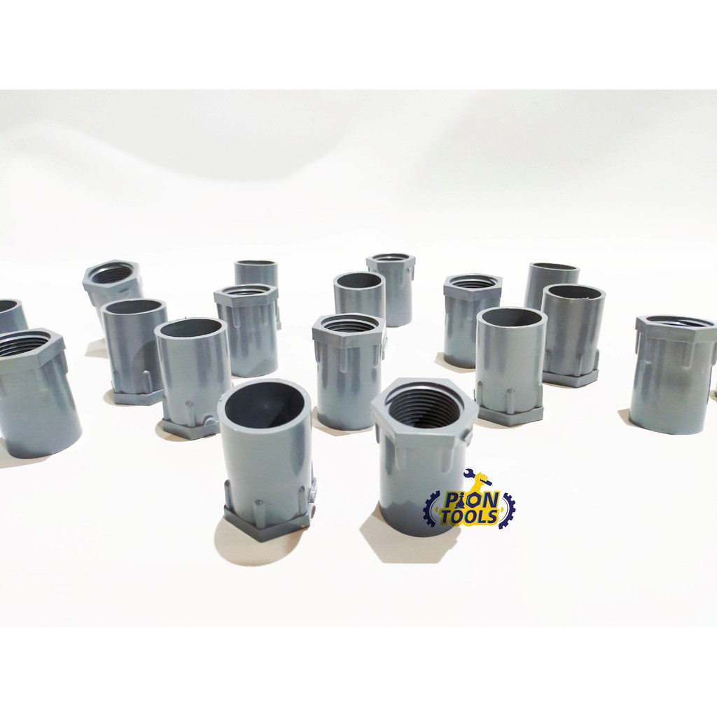 Jual PMP Sok drat dalam PVC ts 3/4" SDD pvc sock drat dalam pvc Faucet ...