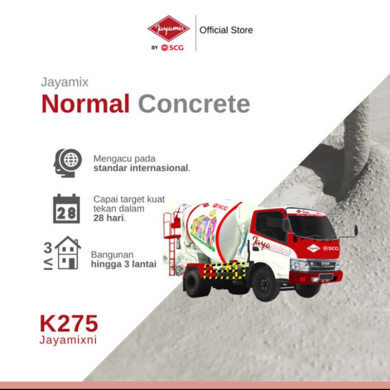Jual Jayamix MINI Beton K275 | Shopee Indonesia