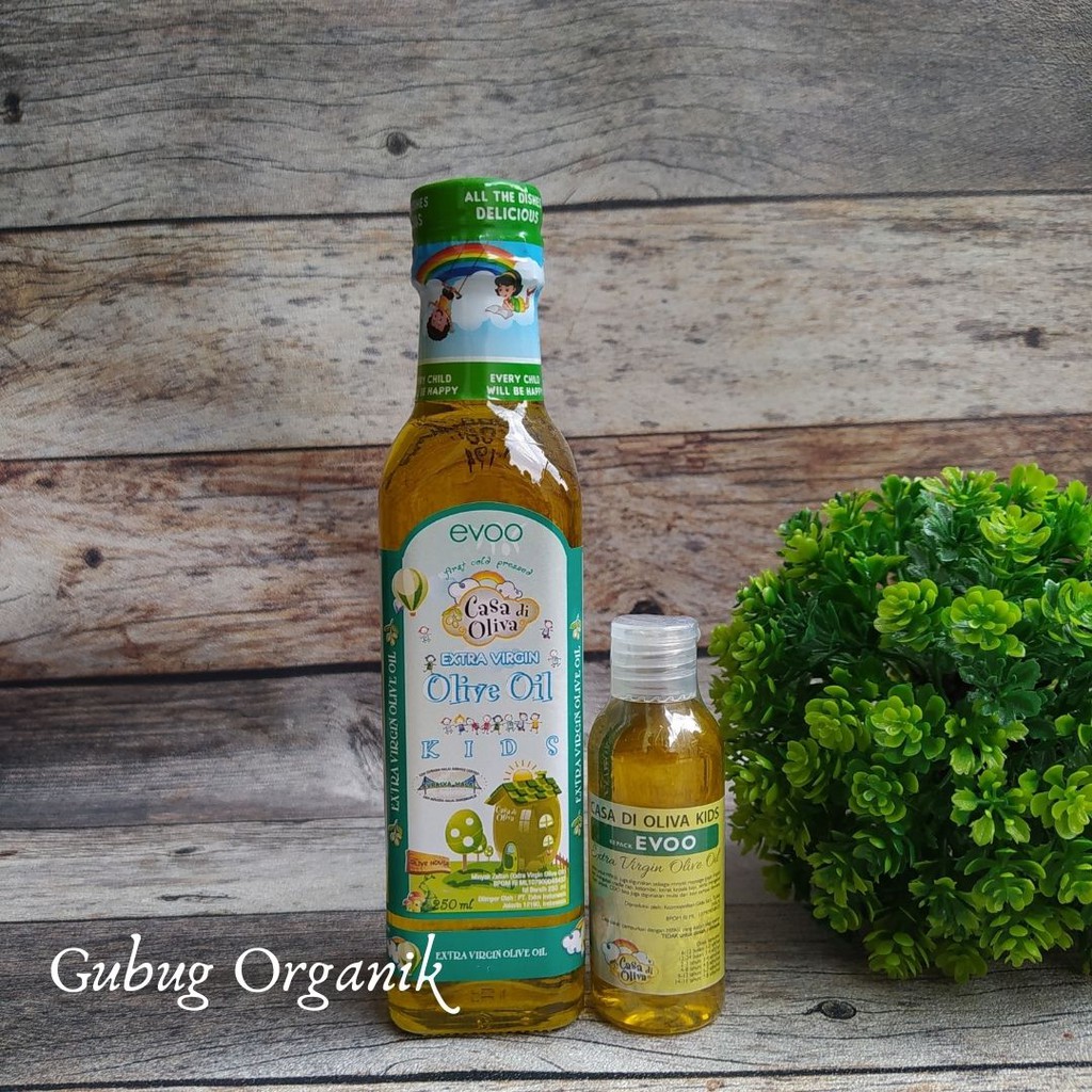 EVOO ( Extra Virgin Olive Oil ) CASA DI OLIVA for Kids Minyak Zaitun ...