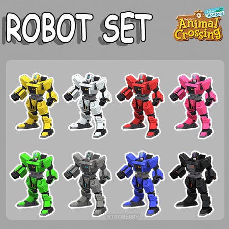 Jual Robot Set Animal Crossing ACNH | Shopee Indonesia