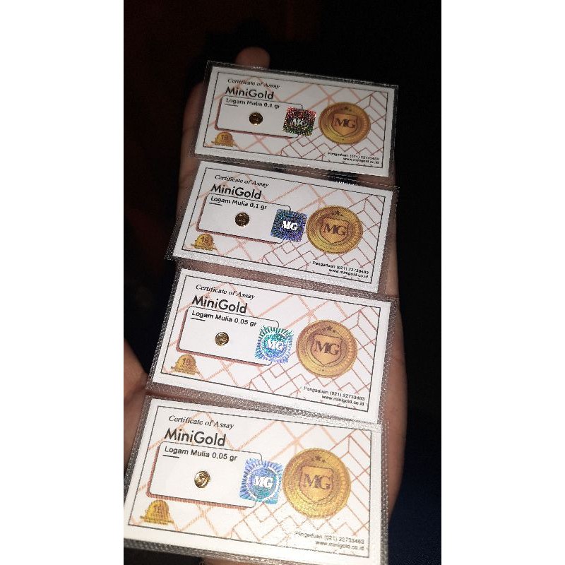 Jual mini gold 0.1gram putih atau hitam | Shopee Indonesia