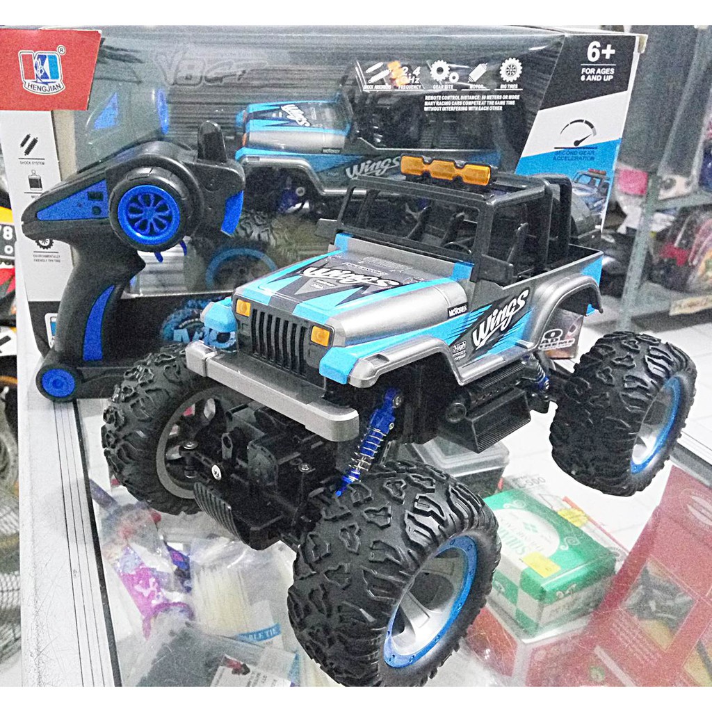 Jual RC JEEP - ROCK CRAWLER MONSTER 2.4GHZ ,SKALA 1:14 ,BIGFOOT 4X4 ...