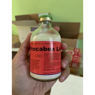 Jual Procaben LA 100 ml Pengganti Penstrep 400 Original Obat Hewan ...