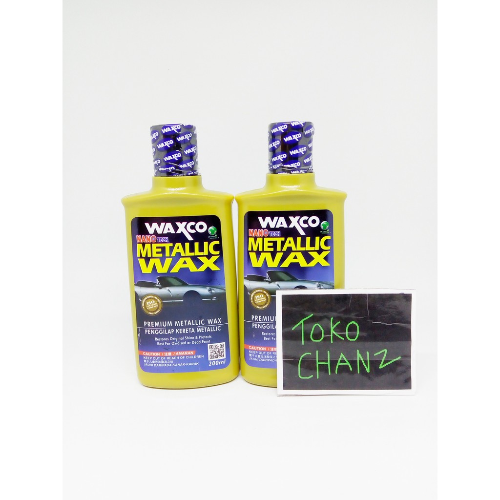 Jual Waxco Premium Metallic Wax Mobil Kilap 5 Bulan Nanotech | Shopee ...
