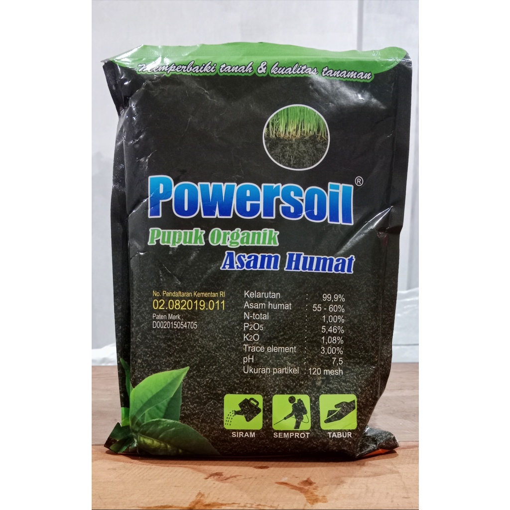 Jual Pupuk Organik Asam Humat POWERSOIL Kemasan 1 Kg | Shopee Indonesia
