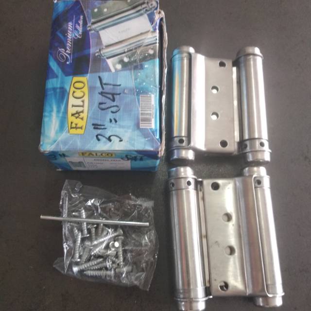 Jual Engsel pintu koboi / engsel pintu dua arah | Shopee Indonesia