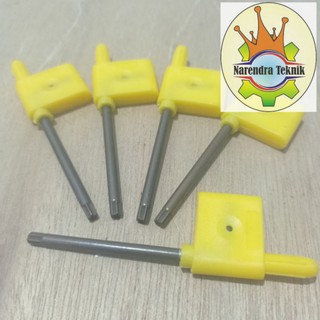 Jual Obeng kunci torx obeng baut insert bubut milling obeng bendera ...