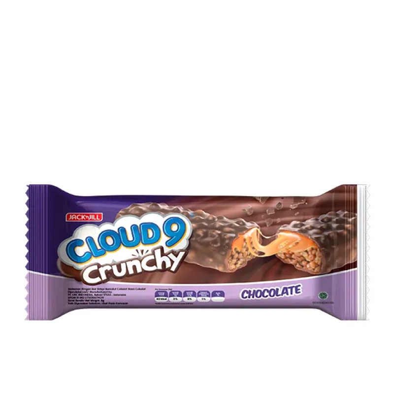 Jual Cloud 9 Crunchy Wafer Chocolate 5 pcs | Shopee Indonesia