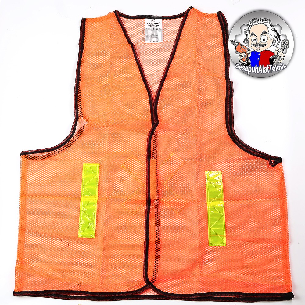 Jual Rompi Jala ECO Orange GOSAVE / Rompi Jaring Orange / Rompi Safety ... Jual Rompi Jala ECO Orange GOSAVE / Rompi Jaring Orange / Rompi Safety ...