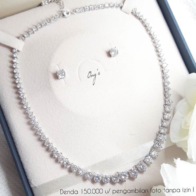 Jual Bridal Set / Perhiasan Set Pesta / Perhiasan Set / Wedding Set ...